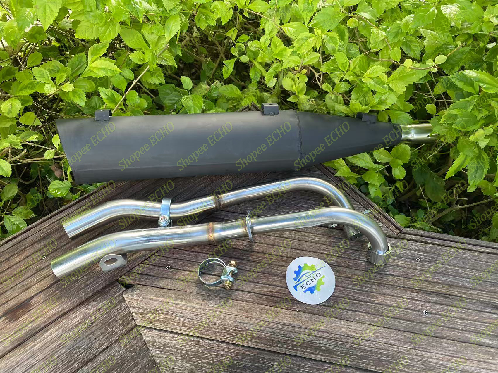 Pipe Wave 100 Muffler 1 Set V4 For Honda Wave 100/110/125 Chicken Pipe ...