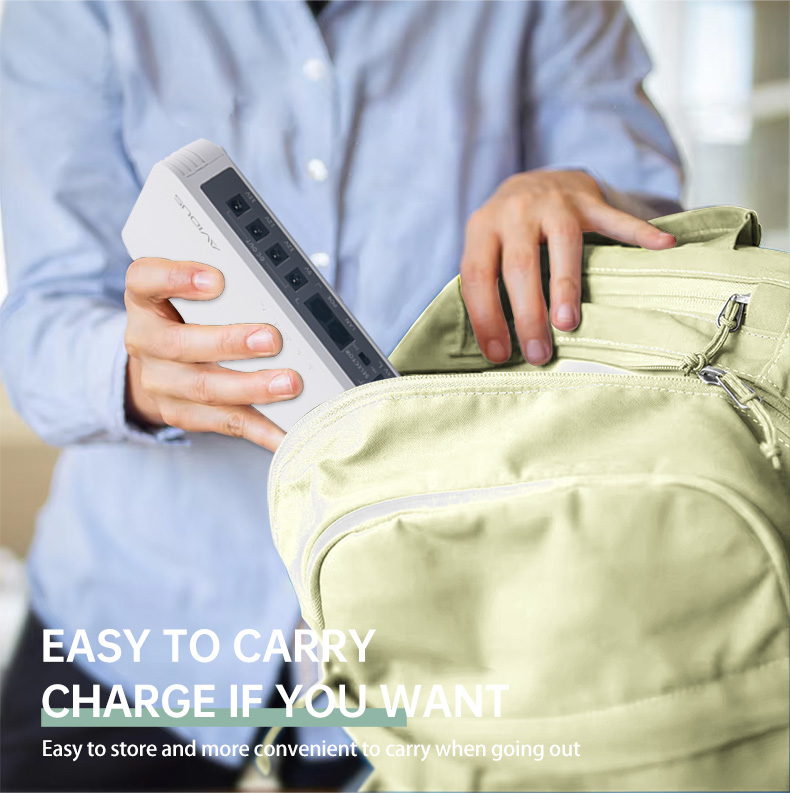 AVIDUS 16000mAh Mini CCTV UPS Power With Voice Function For Android And ...