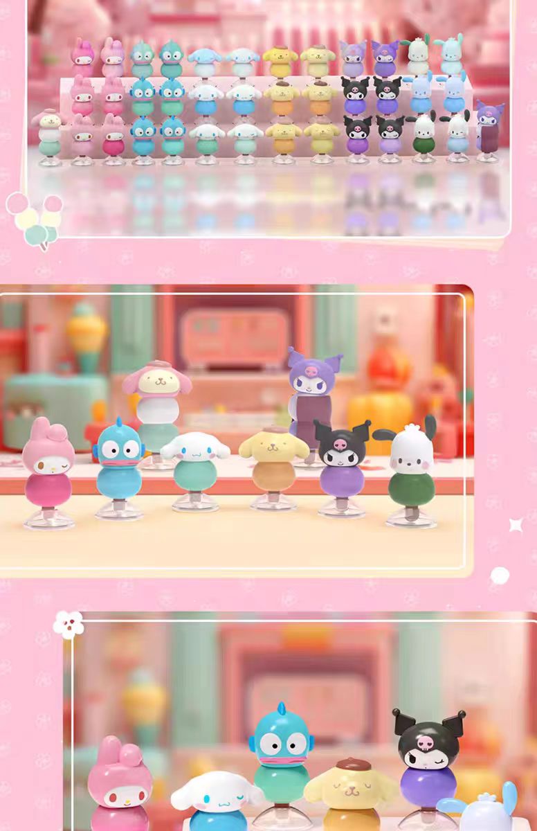 ZW [Genuine] (6 Pieces in a Bag) Play Point Unlimited Sanrio Dumpling ...