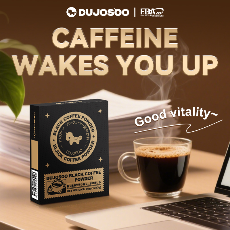 [ BUY 1 FREE 1] DUJOSOO black coffee Kofe High protein and zero fat ...