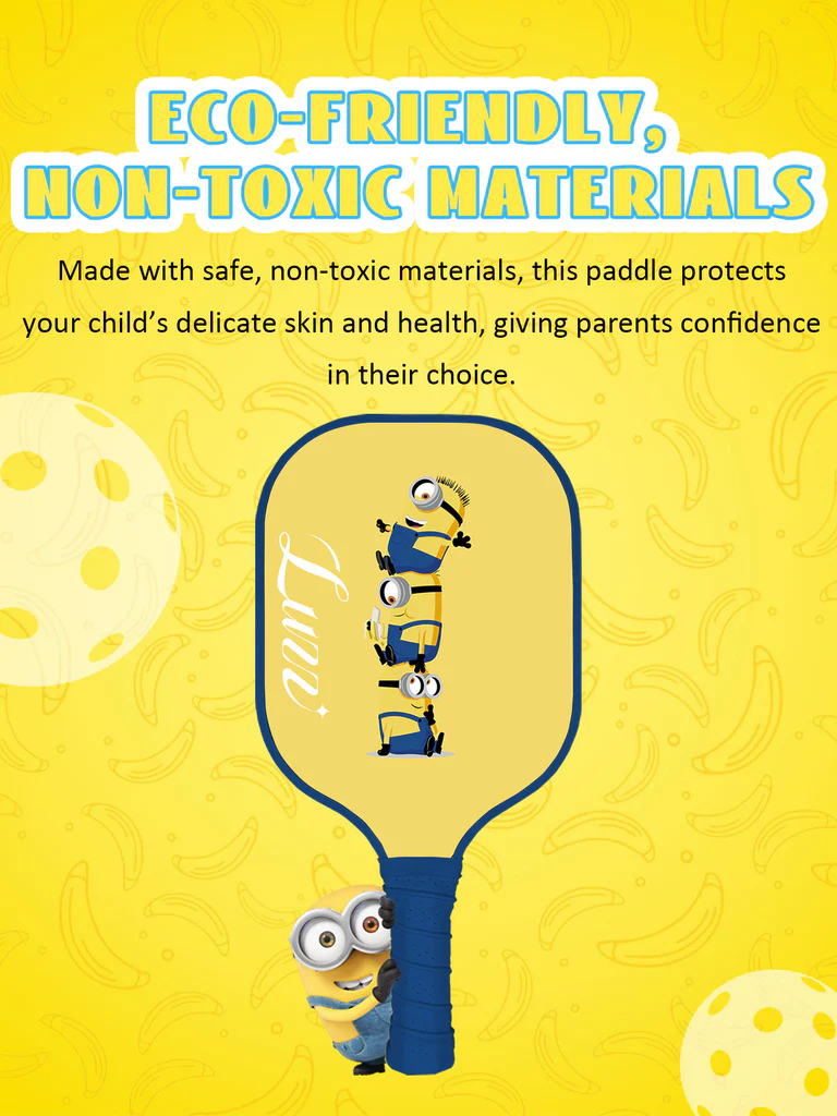 Luzz Pickleball Minions Kids Paddle | Shopee Philippines