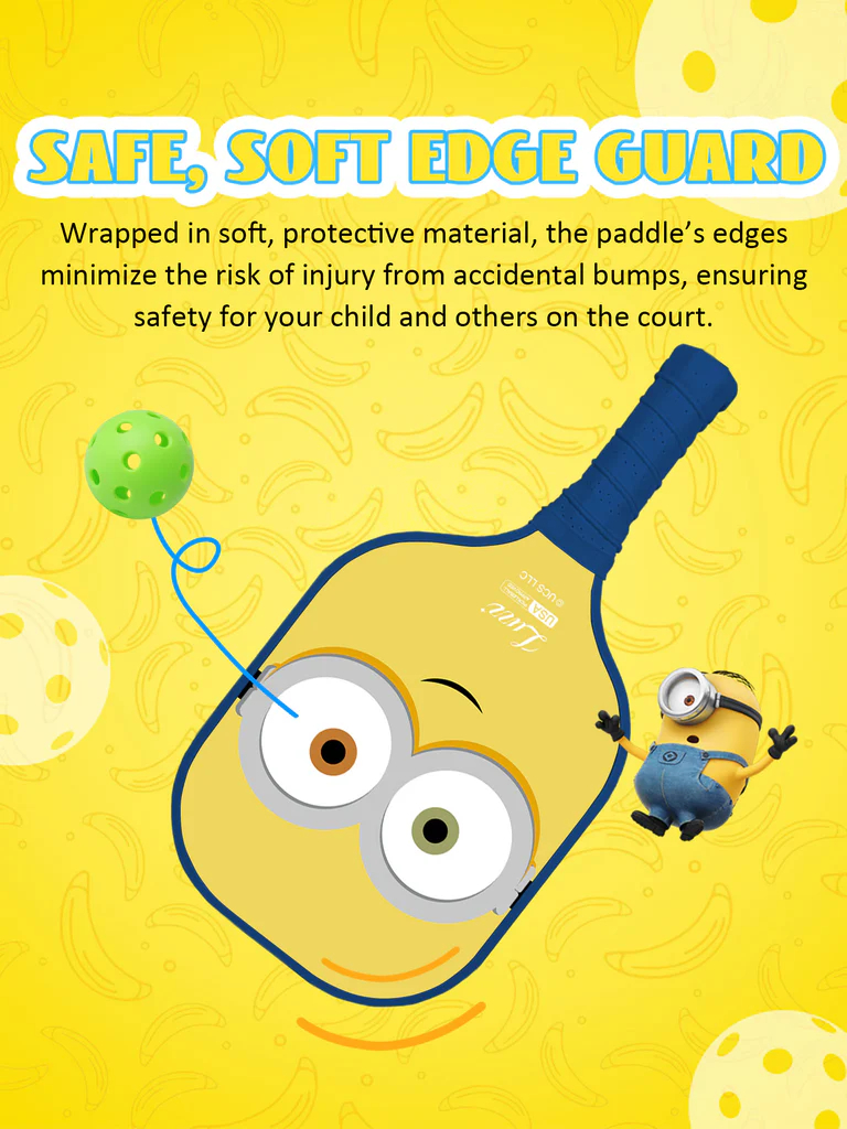 Luzz Pickleball Minions Kids Paddle | Shopee Philippines
