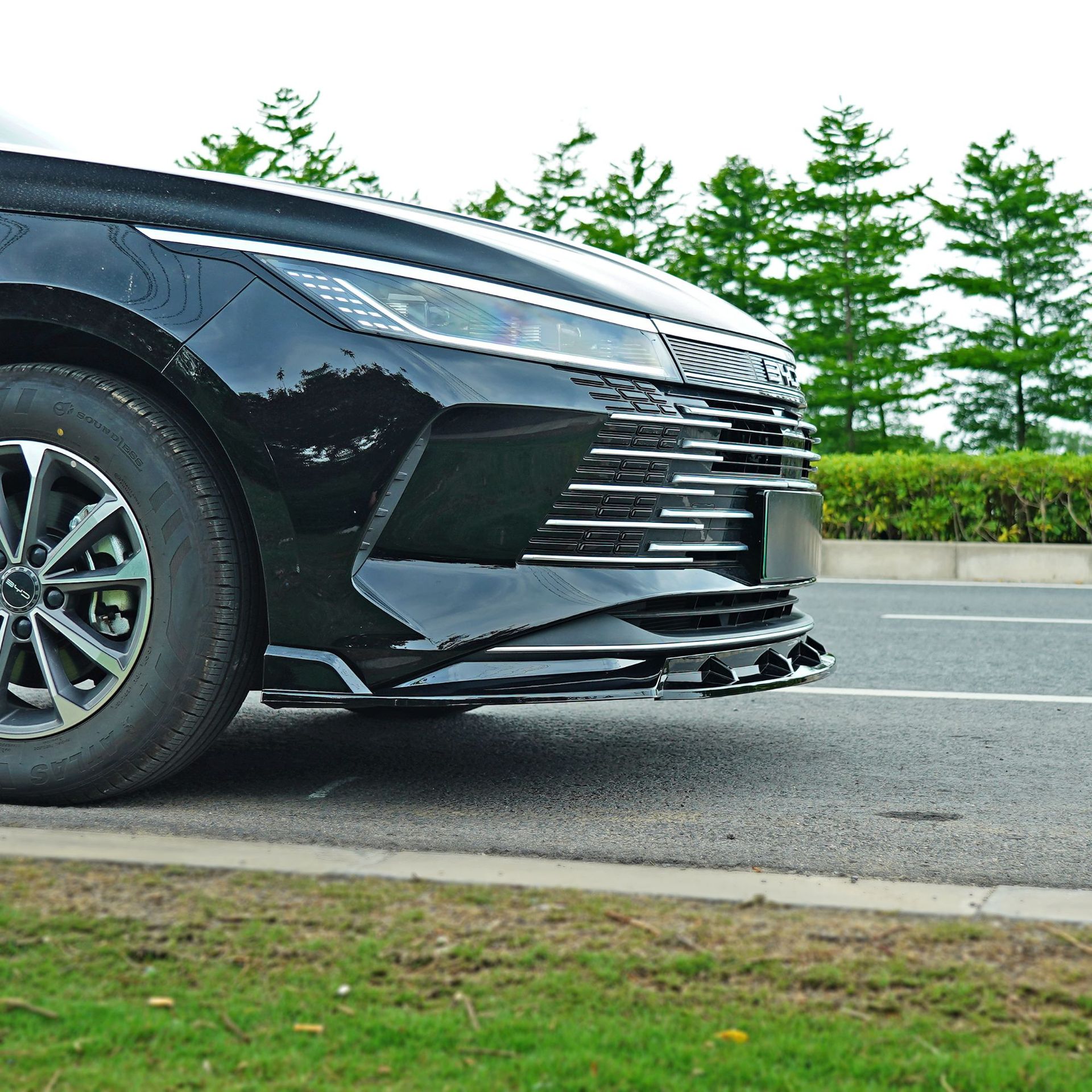 For byd seal 5 dmi 2024-2025 bumper bodykit spoiler Front Lip Skirt ...