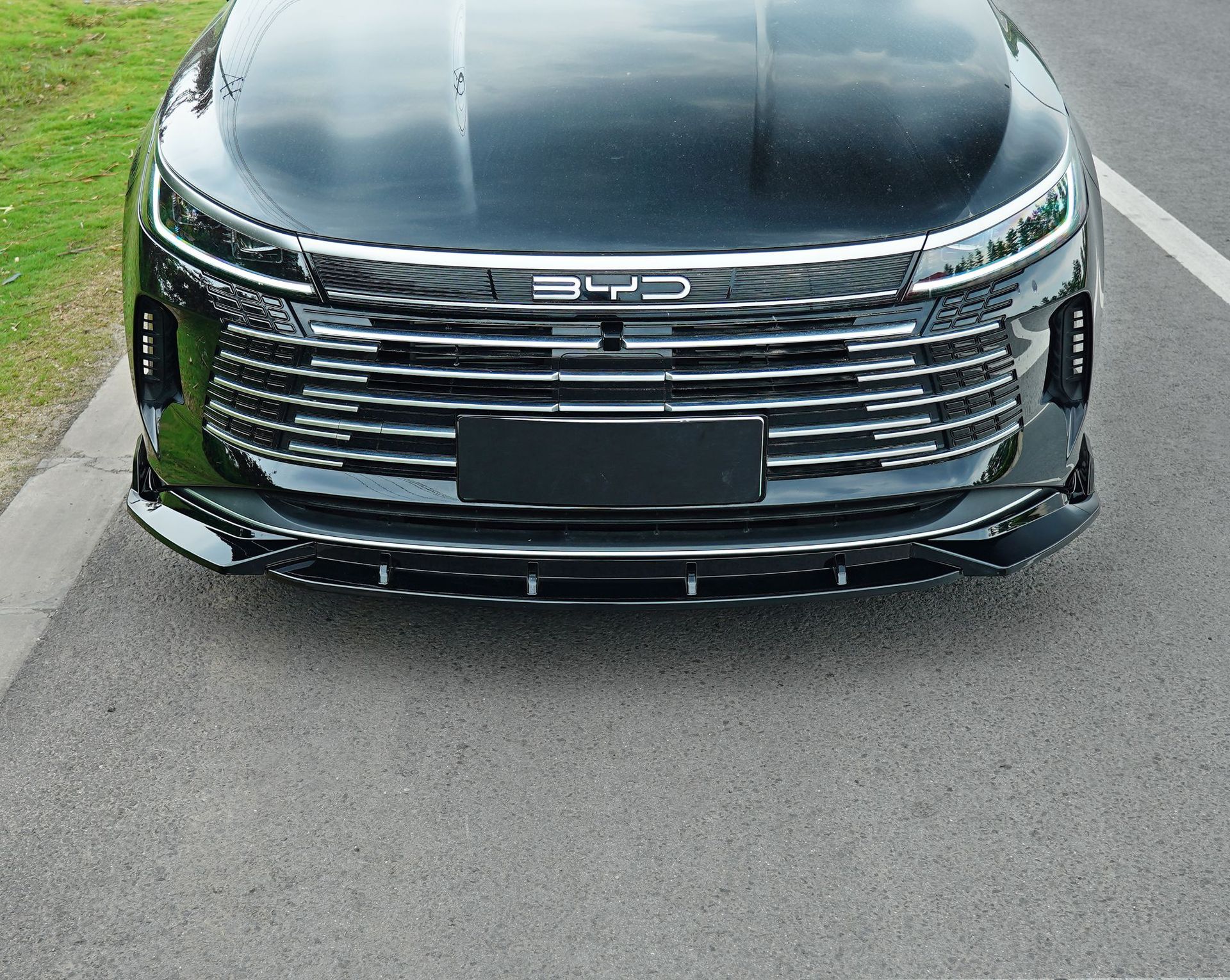 For byd seal 5 dmi 2024-2025 bumper bodykit spoiler Front Lip Skirt ...