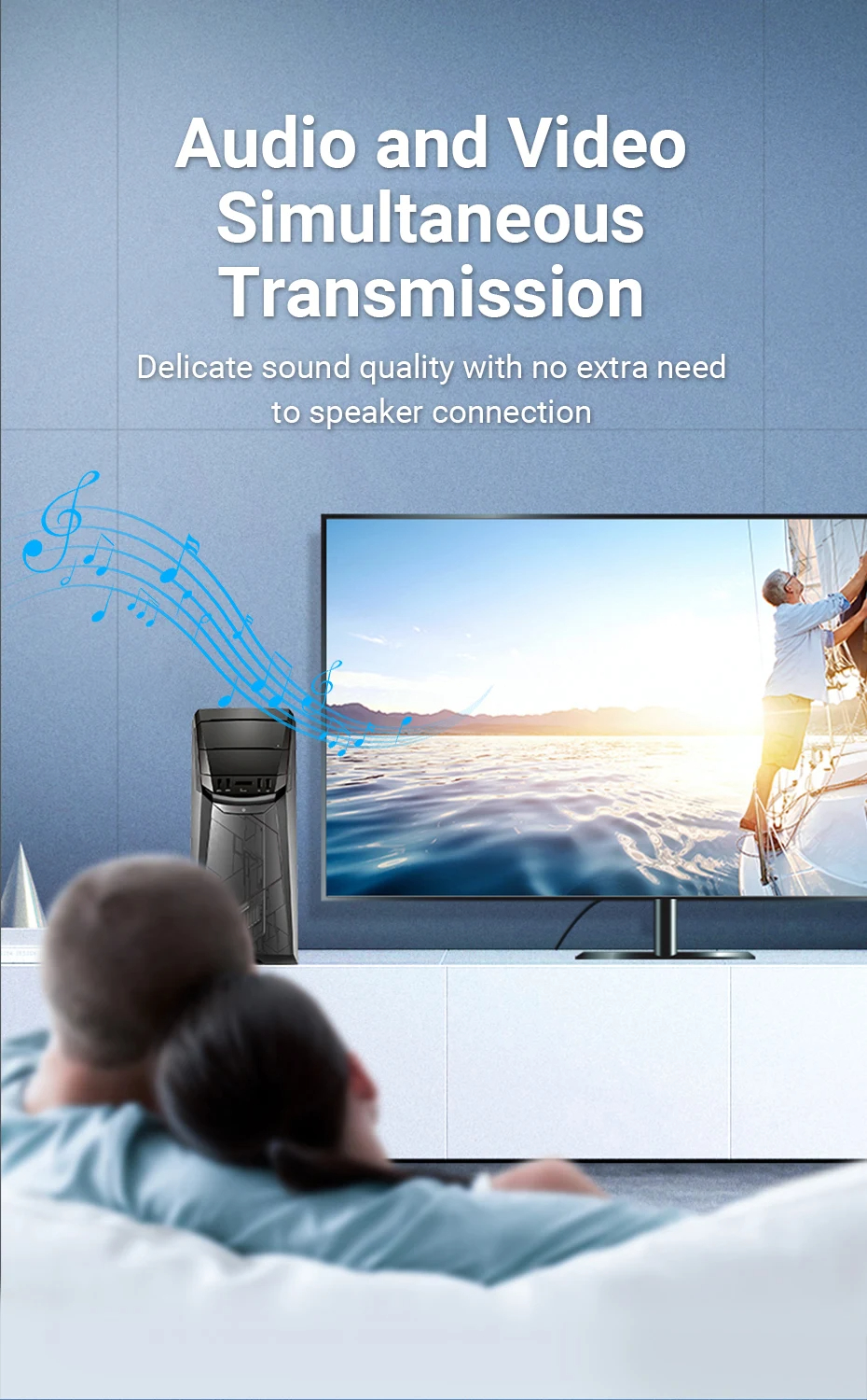 Vention 4K30Hz DisplayPort Male to HDMI Female Adapter for PC Laptop ...