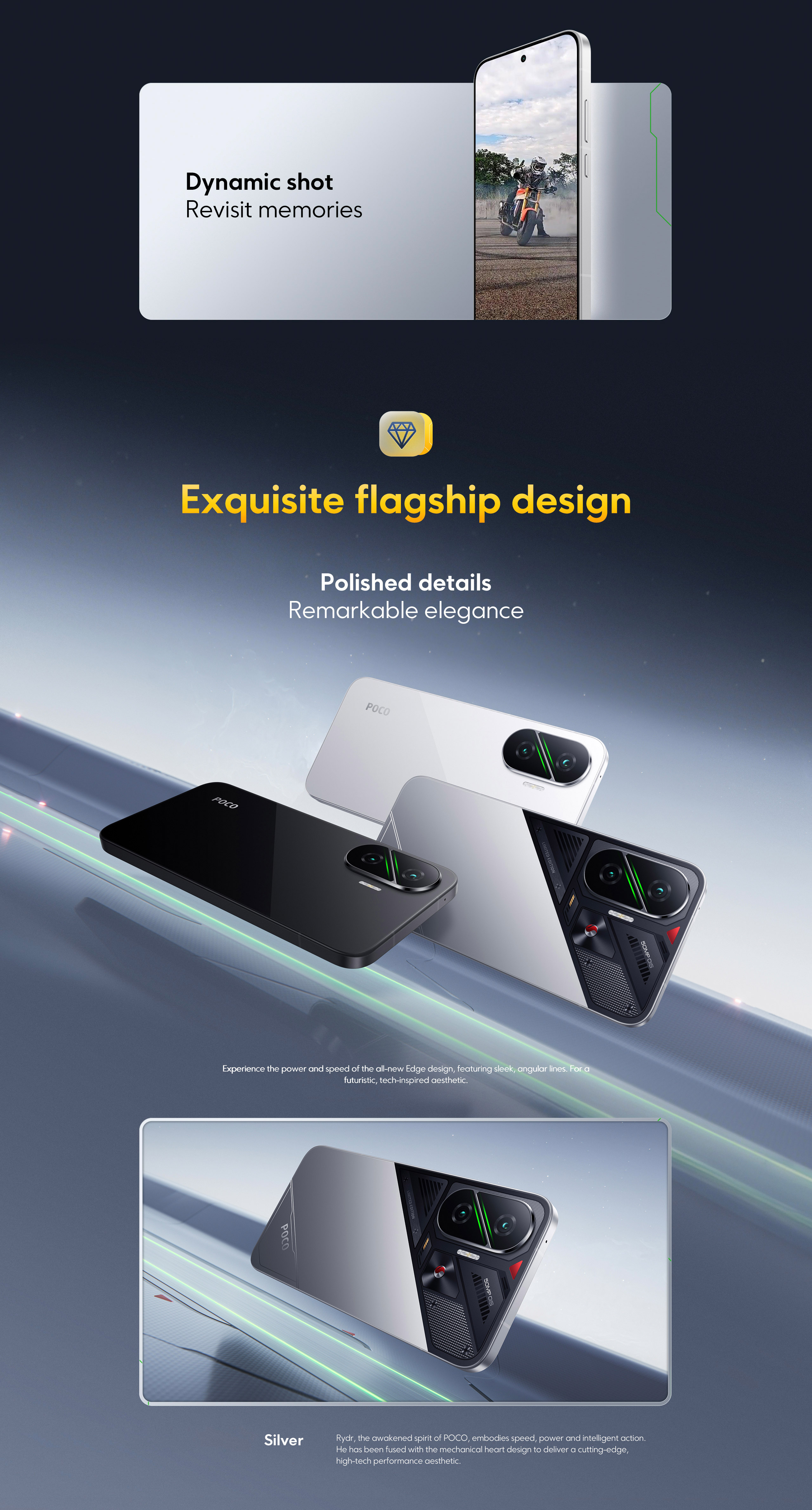 POCO F7 Smartphone | 12GB+256GB/12GB+512GB, Snapdragon 8s Gen 4 ...