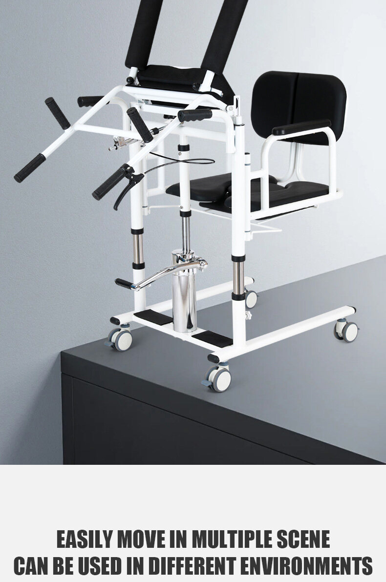 Lifting machine nursing Deluxe lifting chair hydraulic lift bedridden ...