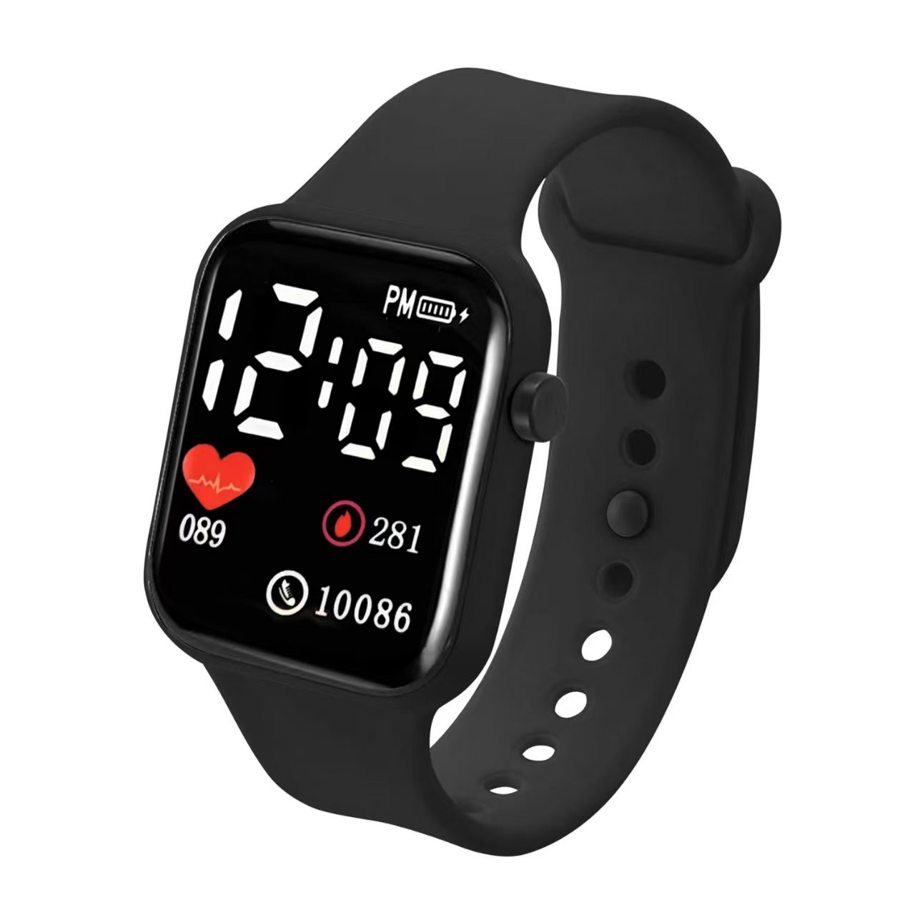Couple's Led Digital Bracelet Watch In 9 Colors Options Waterproof ...