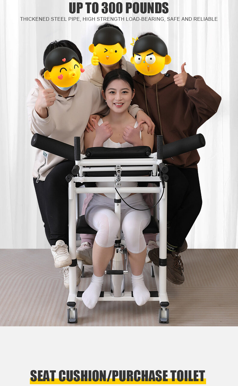 Lifting machine nursing Deluxe lifting chair hydraulic lift bedridden ...