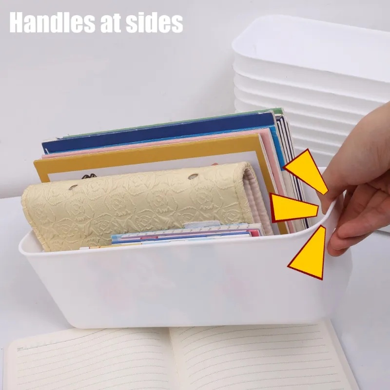 Japanese Style Simple Storage Box, Large Capacity Storage Bins with ...