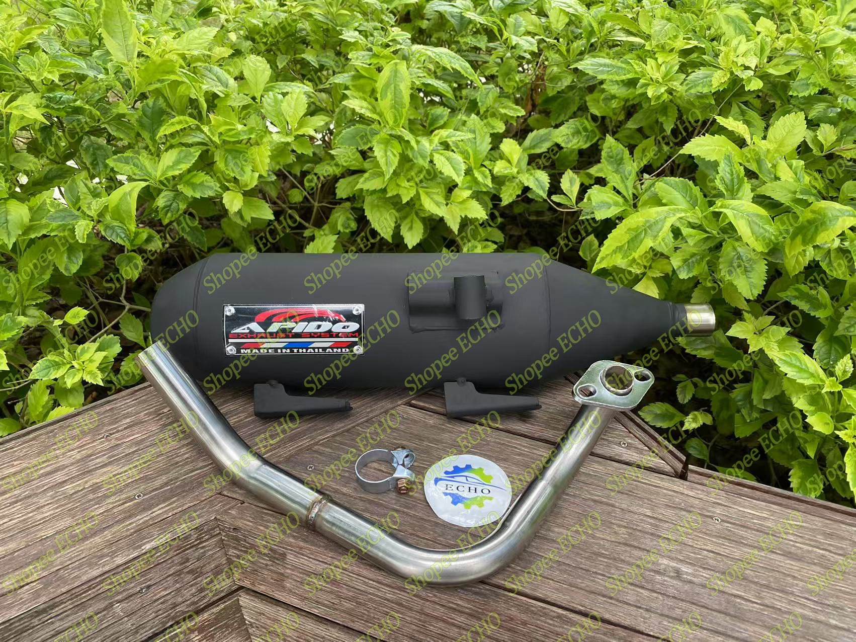 24H Ship[100%- Apido] Muffler Pipe For Click 125 150 Original Power ...