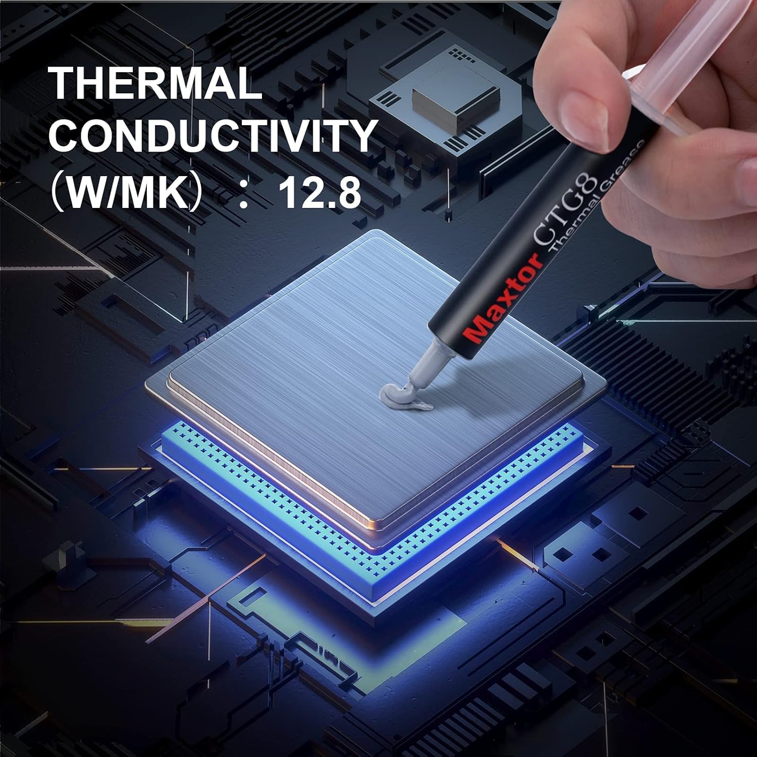 Maxtor CPU Thermal Grease CTG8 12.8w Desktop Computer Graphics Card ...