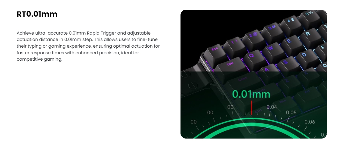 【MonsGeek FUN60 Ultra TMR 】 61-Key Magnetic Switch RGB Aluminum ...