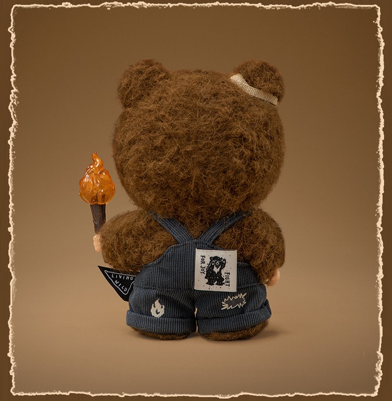 Hirono Bear Vinyl Plush Doll - Hirono Living Wild-Fight for Joy Vinyl ...