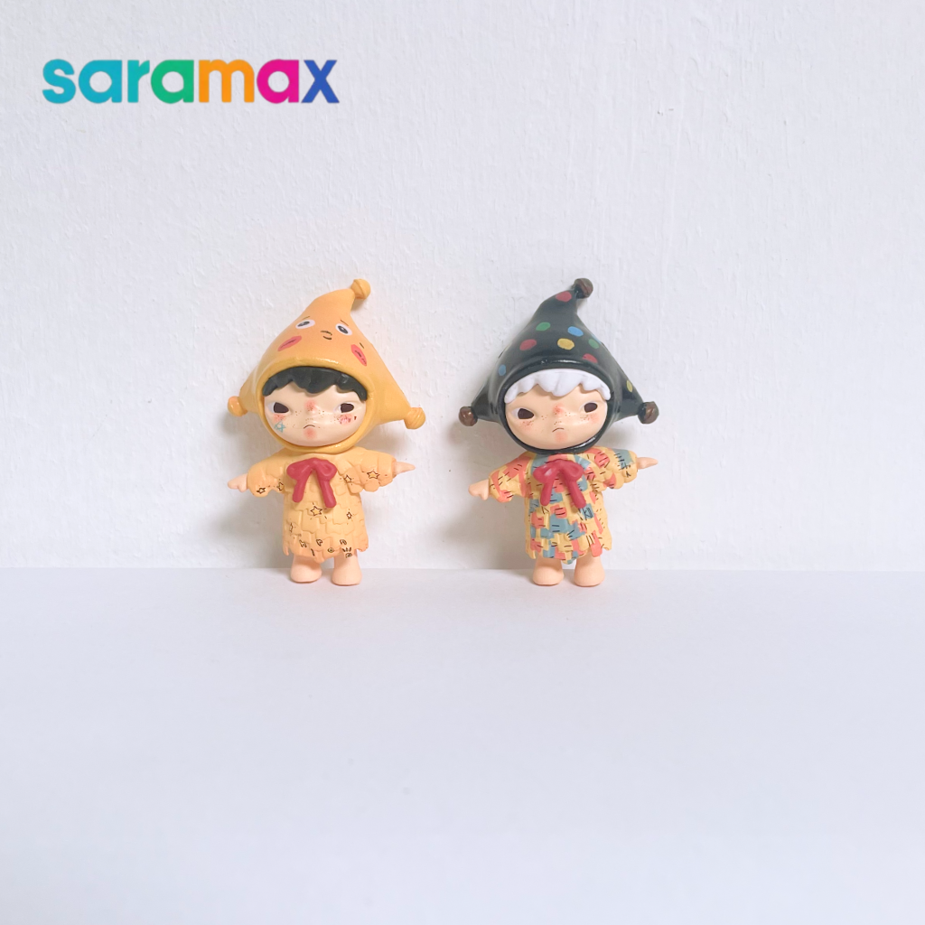SARAMAX Mini Hirono figures ornament hippers for Phone DIY keychain ...