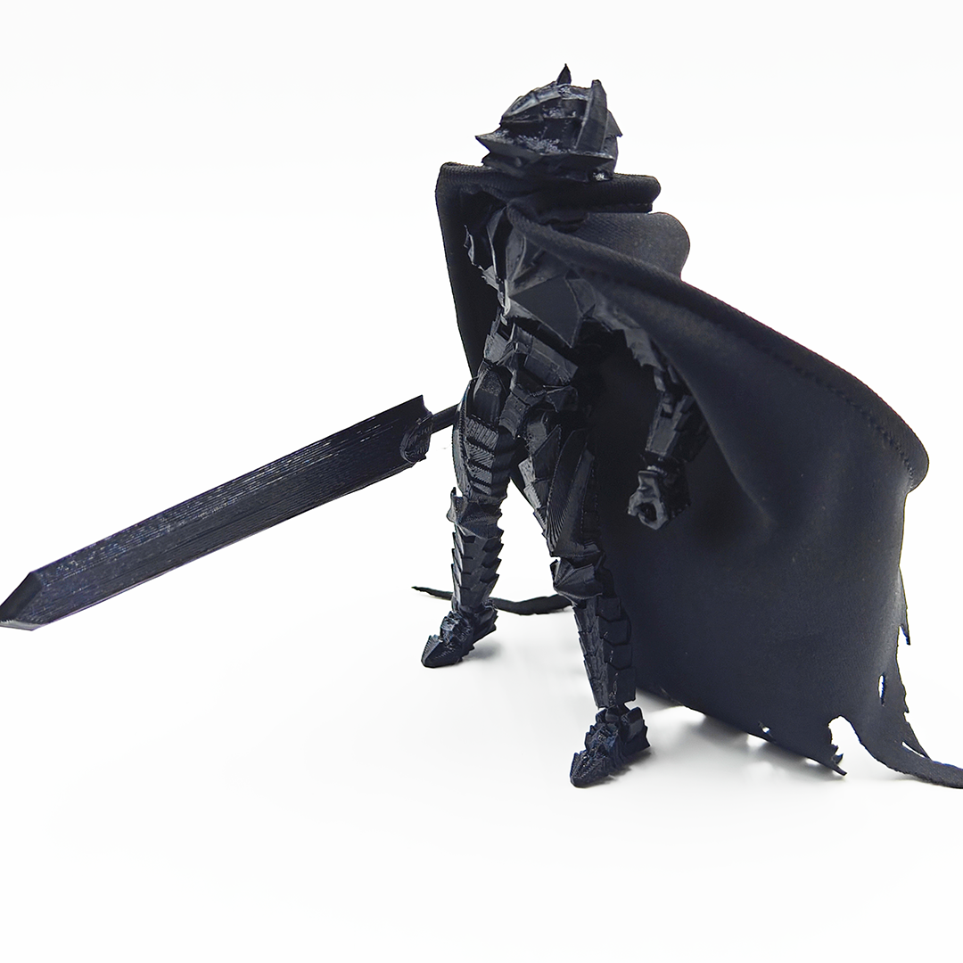 Berserk 3D printed Dummy Lucky 13 Action Figure,Decompression artifact ...