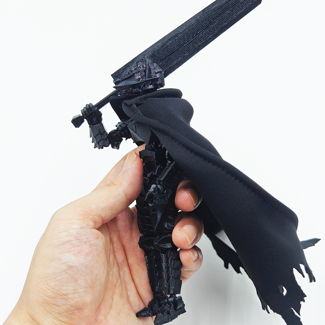 Berserk 3D printed Dummy Lucky 13 Action Figure,Decompression artifact ...
