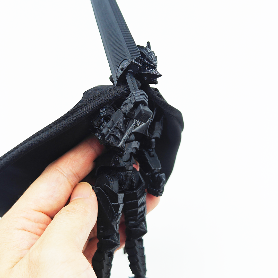 Berserk 3D printed Dummy Lucky 13 Action Figure,Decompression artifact ...