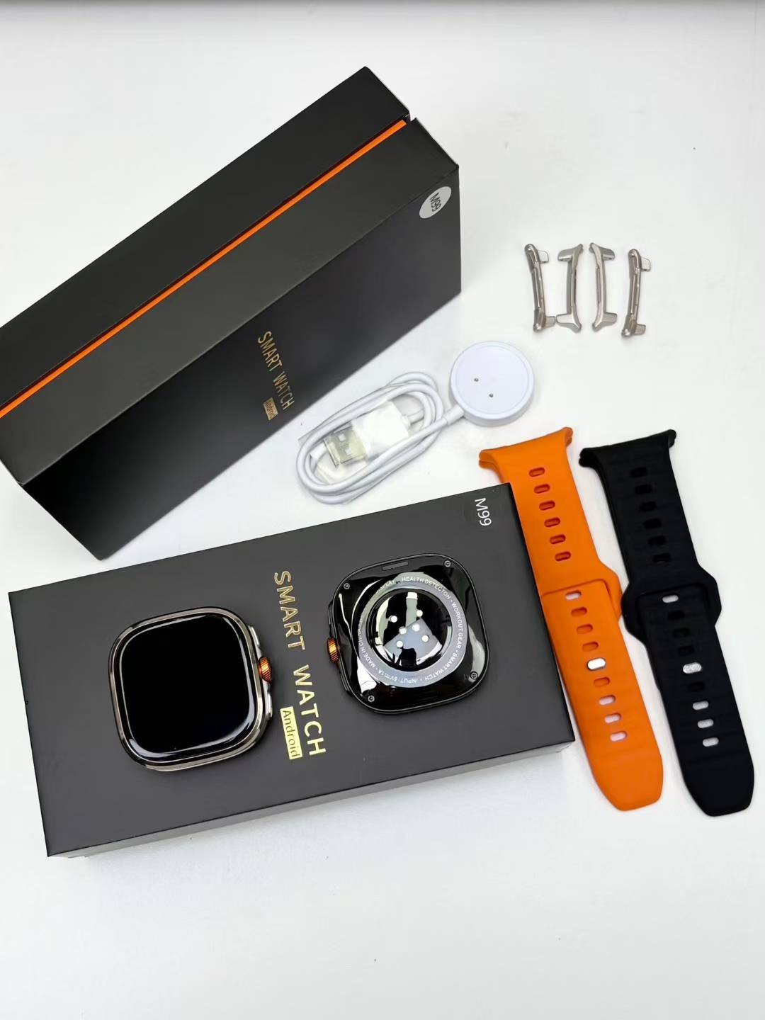 New 4G/ 5G Sim Cellular Version 128GB Smartwatch Amoled Larger Screen ...