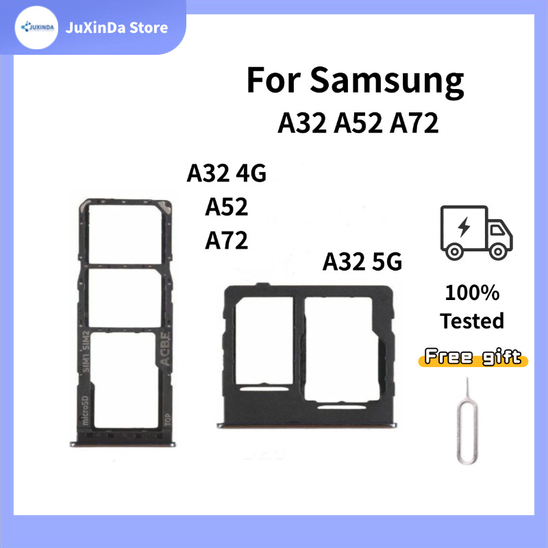 New For Samsung A32 4G A52 A72 A32 5G Replacement Repair SIM Card Slot ...
