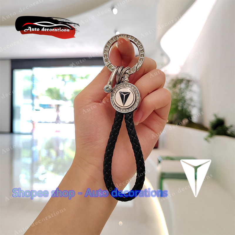 Deepal stickers lanyard keychain For Changan Deepal car key keychain ...