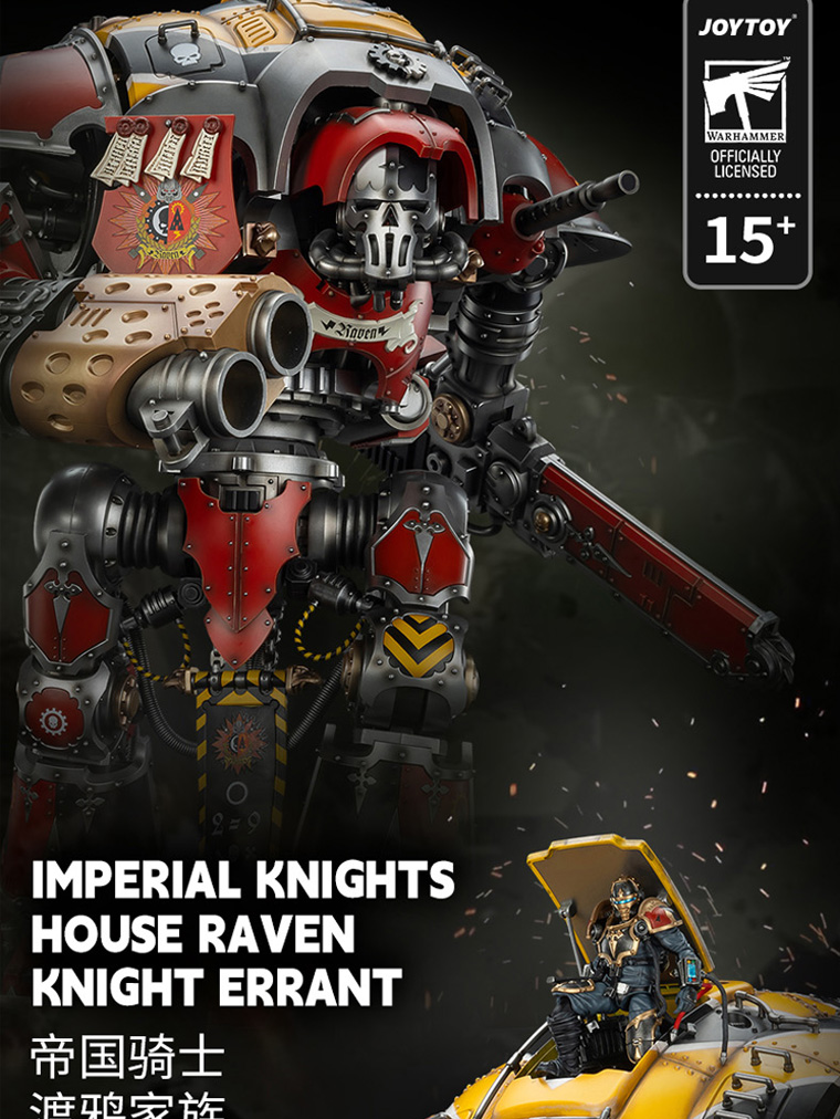JOYTOY JT9305 Knight Errant - Dark Source Warhammer 40K Imperial Knight ...