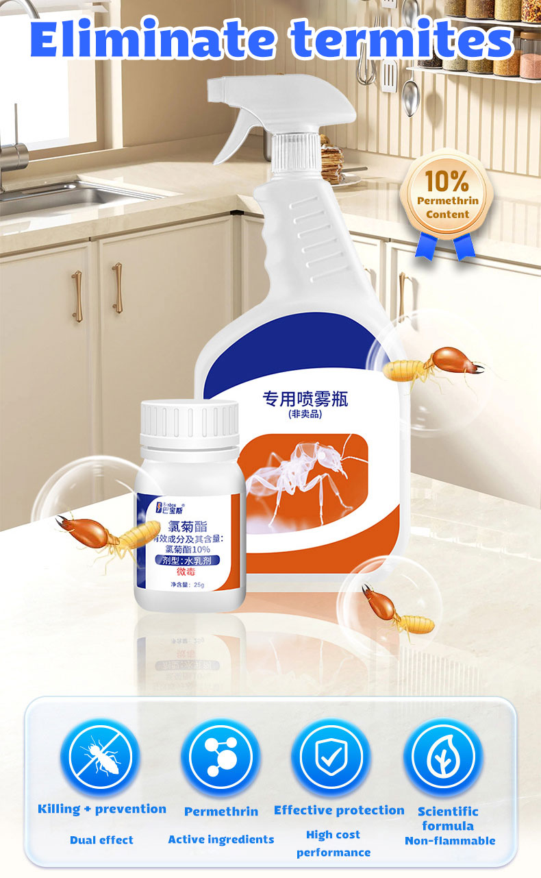 Termite killer spray 500ml suitable for pregnant and infants safe and ...