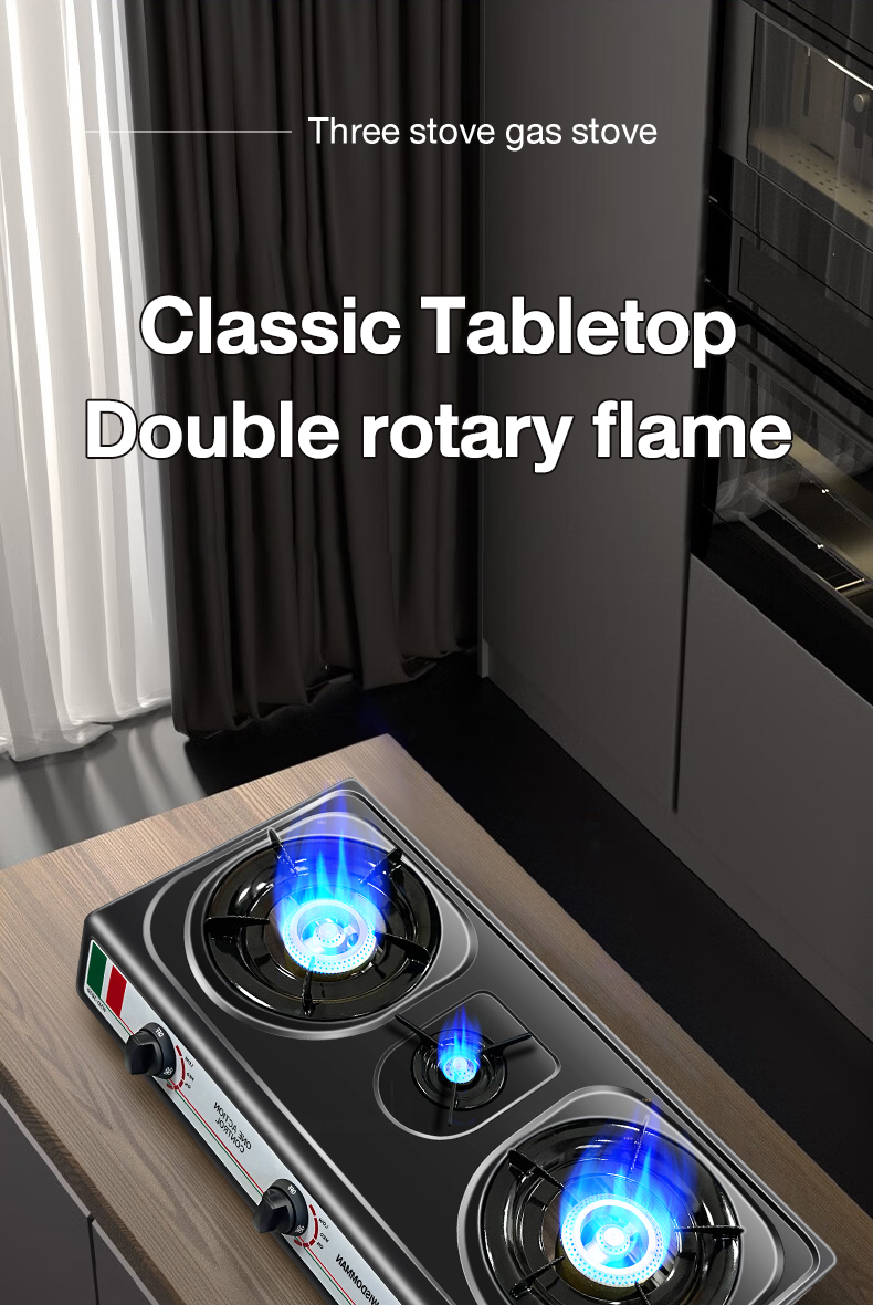 AU Single/Double/Three stove 8200W gas stove doubl burner gas stove ...