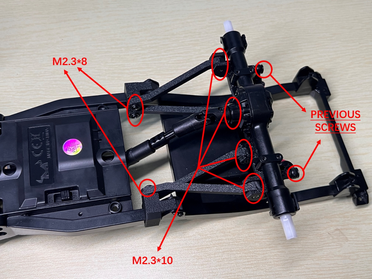 KOShobby 4 link rear conversion kit for MN82 MN82 PRO MN82S RC ...