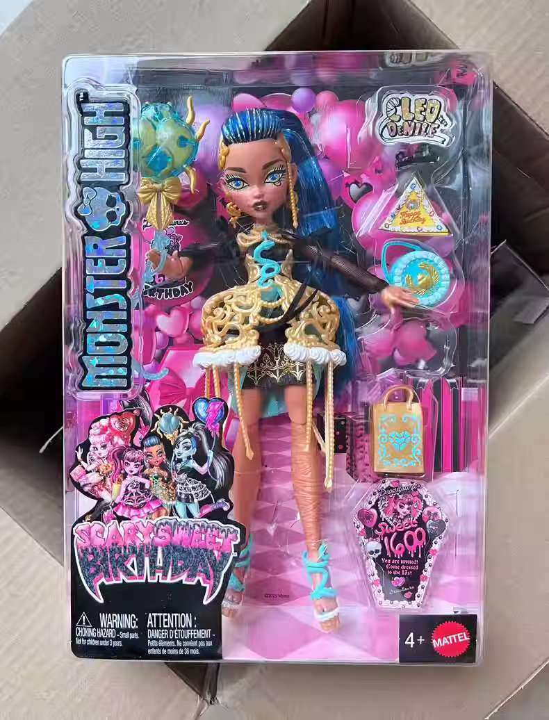 Monster High Scary Sweet Birthday Cleo De Nile Doll JBG76 | Shopee ...