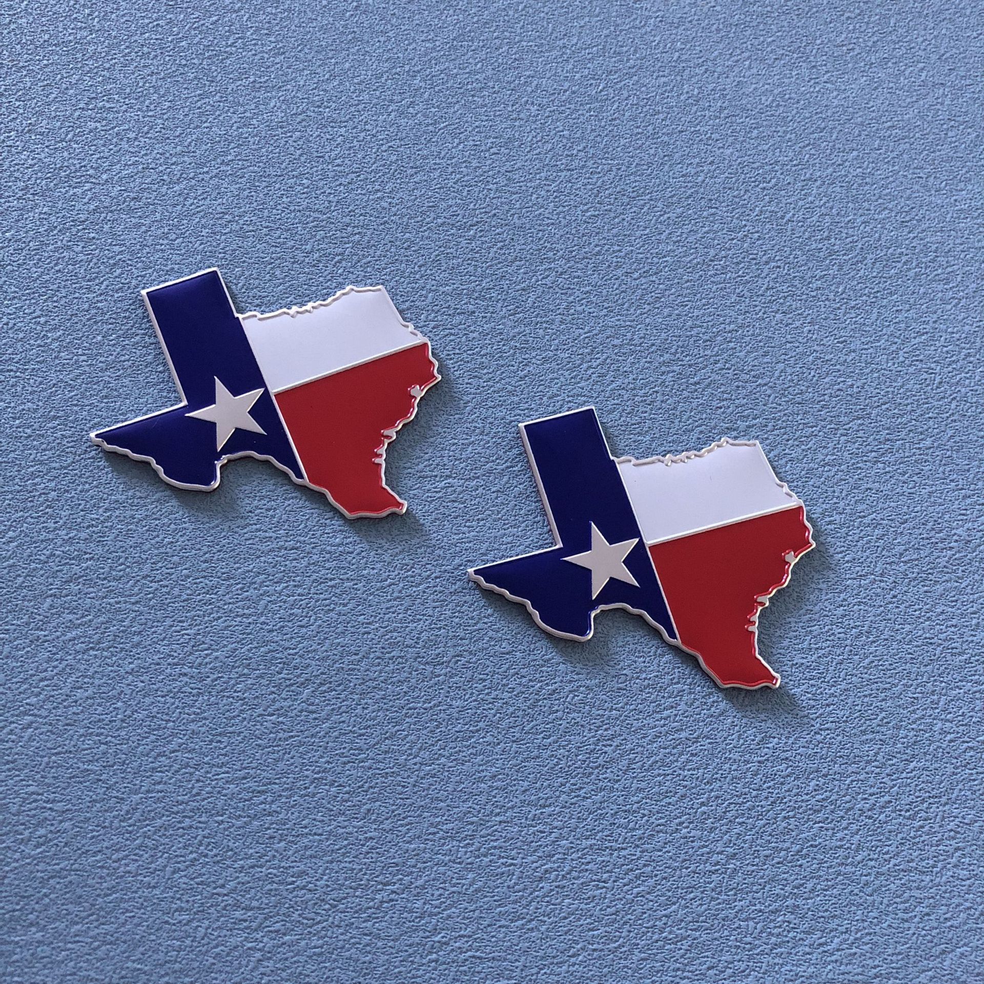 National Flag Stickers American Texas Flag Texas Metal Labels Texas Map ...