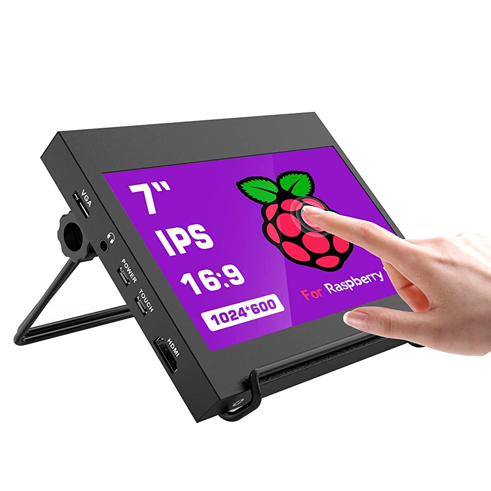 APROTII 7" 10.1 Inch Raspberry Pi Touch Screen, 1280x800 Resolution ...