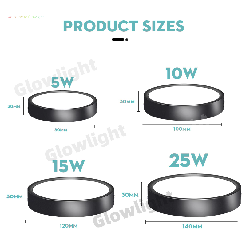 LED Pin Light Surface Mounted Ceiling Light Round Downlights Spot ...