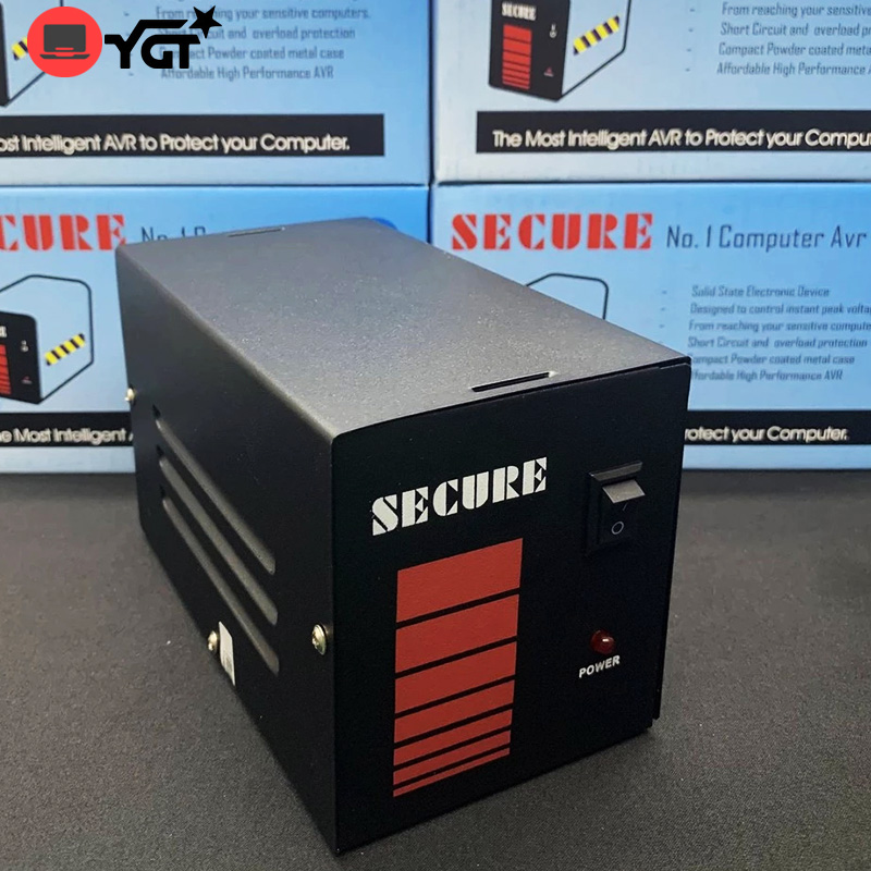 Secure AVR 500W 220V Automatic Voltage Regulator Overload Protection ...