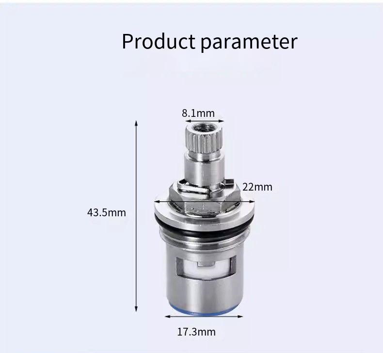 1pc 304 Stainless Steel Faucet Valve Core Replacement and Maintenance ...