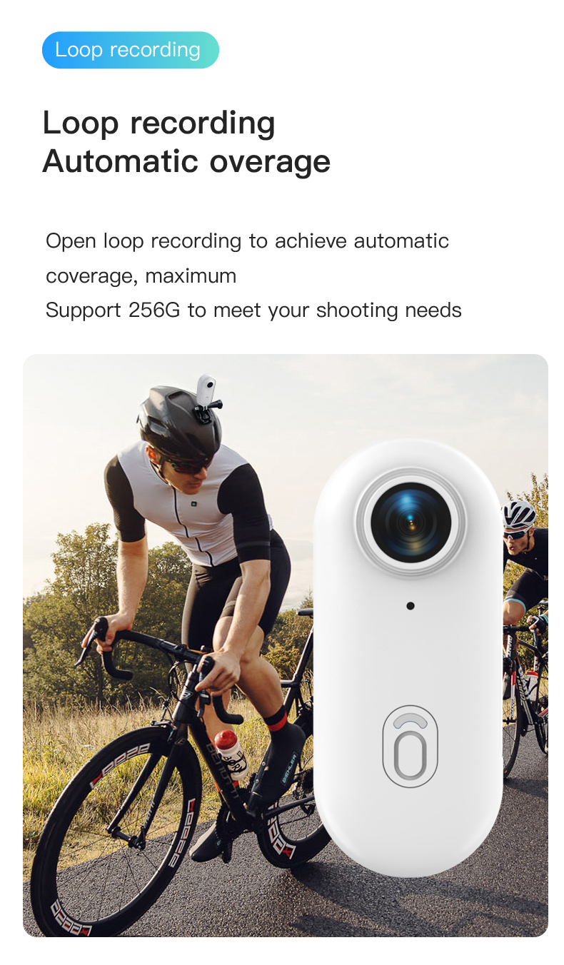 【COD】Mini Action Camera 4K/30FPS WiFi Camera Wateroroof Live Portrait ...
