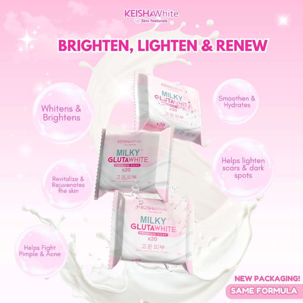 BUY 10 TAKE 10 Keisha White Milky Gluta White X20 Extreme Whitening ...