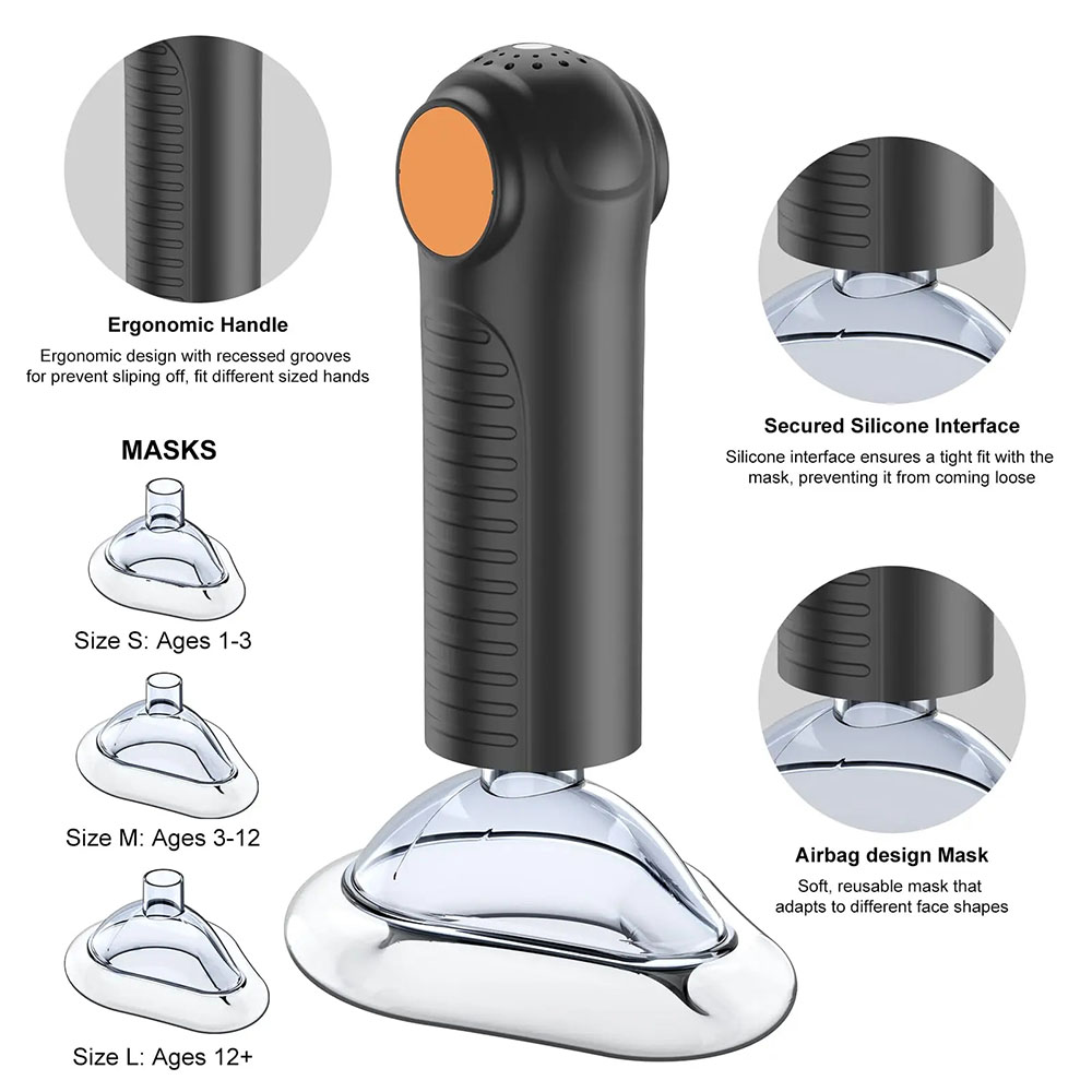 Portable Anti-Choking Aspirator Medical Grade Heimlich Device for ...