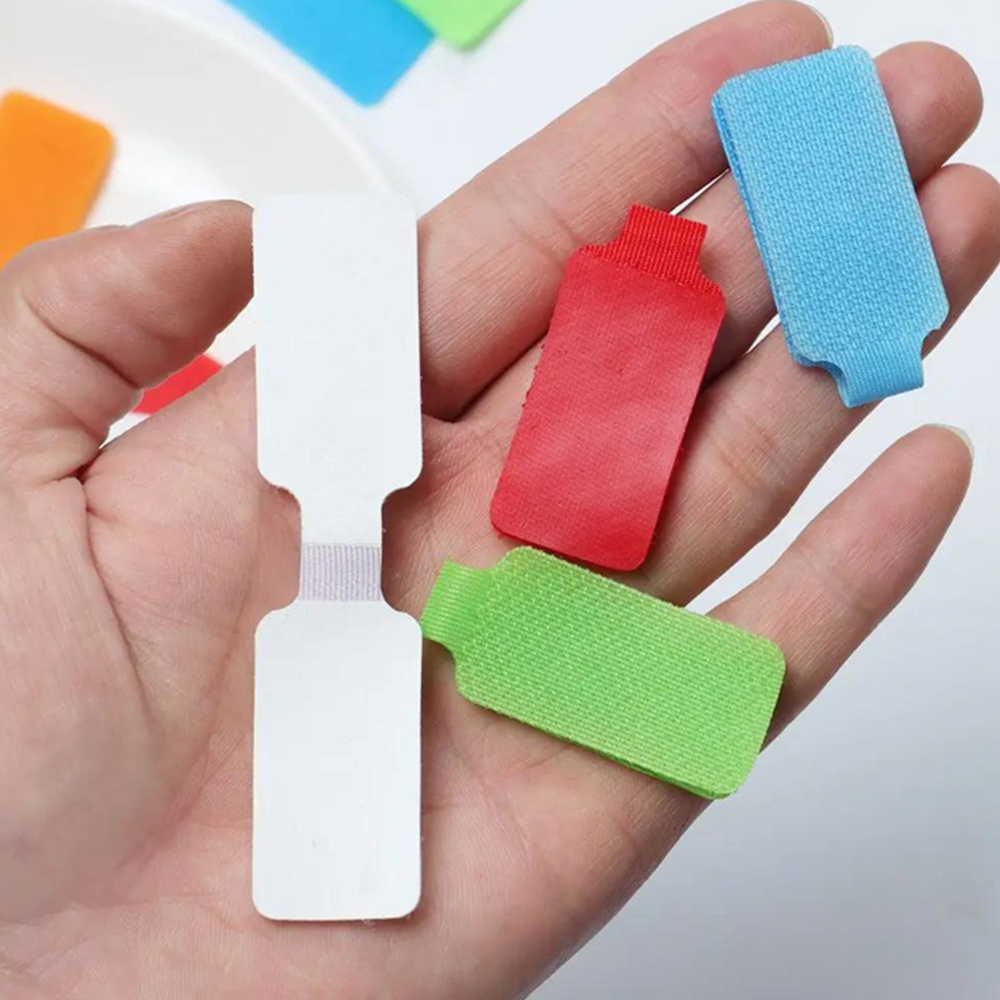 Colorful Self-Adhesive Cable Labels - Nylon Wire Stickers for Easy ...
