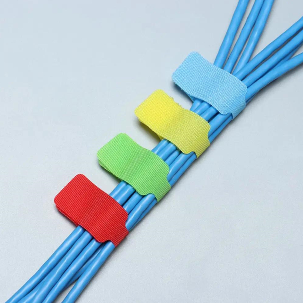 Colorful Self-Adhesive Cable Labels - Nylon Wire Stickers for Easy ...