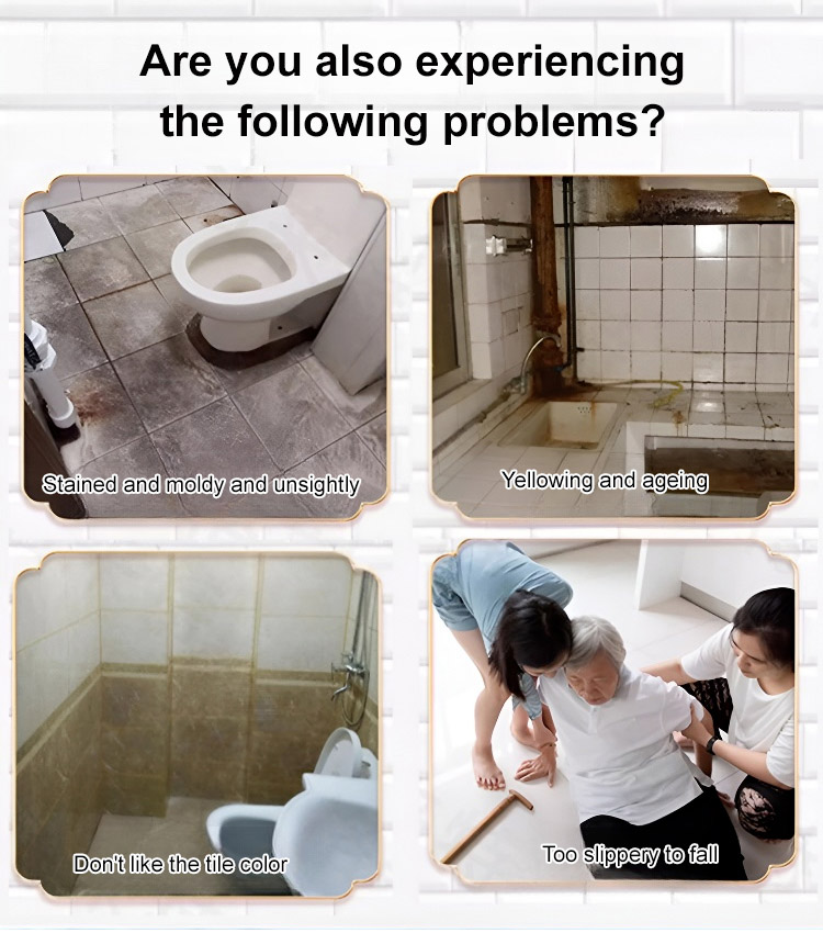 Tile Paint Tile Renovation Paint Wear-Resistant Waterproof High Hiding ...