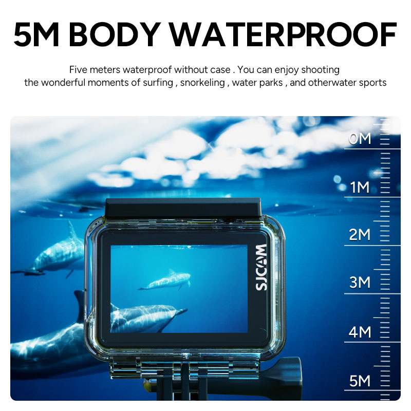 SJCAM SJ11 Active Action Camera Dual Touch Screen 4K Ultra HD 20MP DV ...