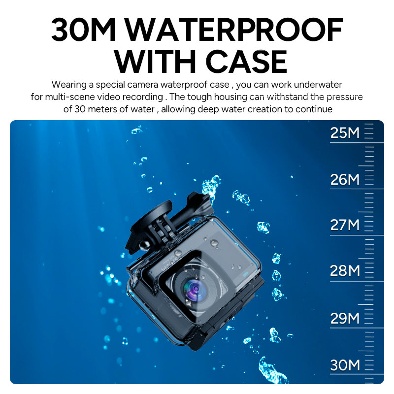 SJCAM SJ11 Active Action Camera Dual Touch Screen 4K Ultra HD 20MP DV ...