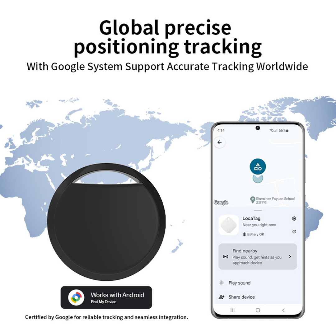 RSH Smart Tag Go For Android GPS Tracker Mini Item Finder Anti-Lost ...