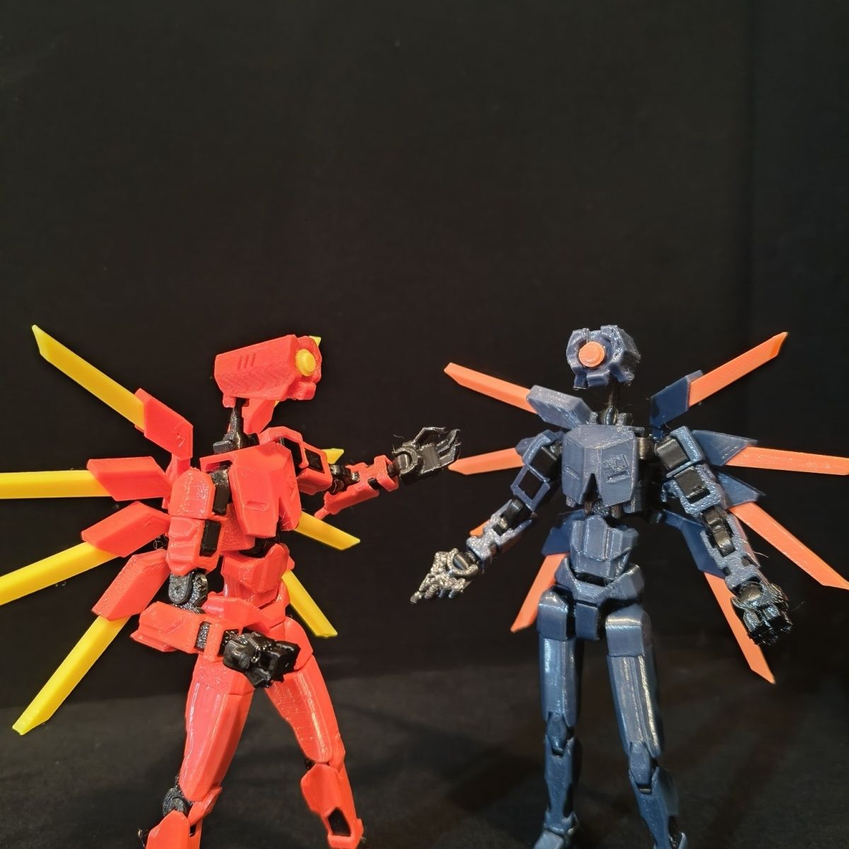 Robot Angel 3D printed Dummy Lucky 13 Action Figure,DIY gift ...