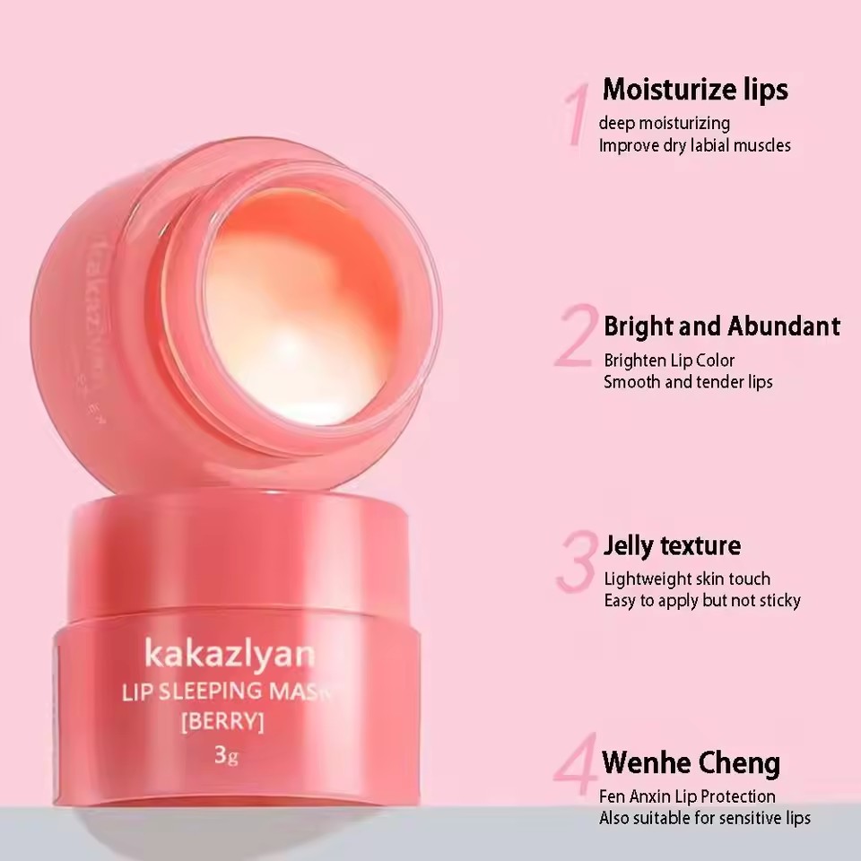 Laneige Lip Sleeping Mask - Berry 3g, South Korea, Lip Care, Night ...
