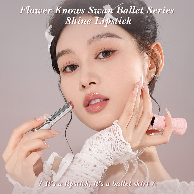 Flower Knows Swan Ballet Series Shine Lipstick High Pigmentation ...
