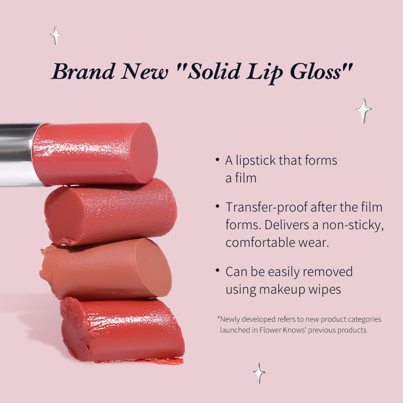 Flower Knows Swan Ballet Series Shine Lipstick High Pigmentation ...