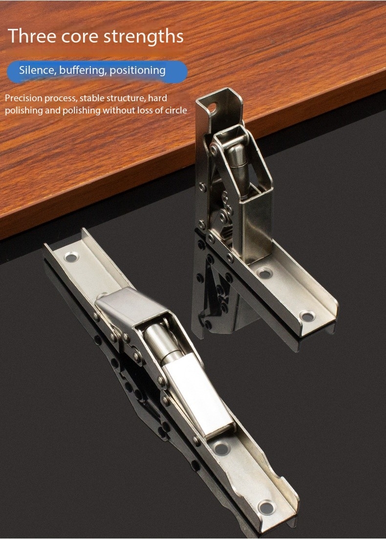 (Fast shipping) 1PCS bisagra 90 Degree Self-Locking Folding Hinge Long ...