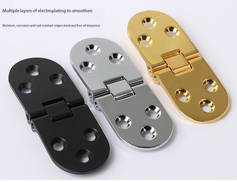 (Fast shipping) High-quality 1PCS bisagra Small Hinge, Silent Folding ...